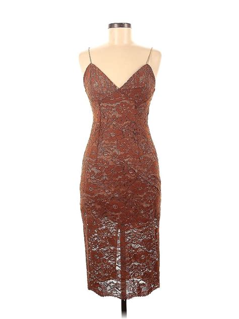 Bardot Brown Cocktail Dress Size 6 69 Off Thredup