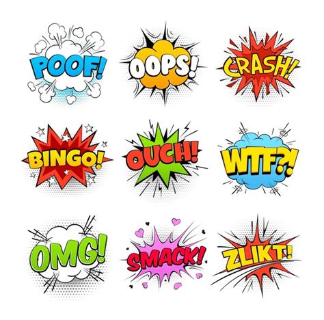 50 Comic Ballons Exclamations Royalty-Free Images, Stock Photos & Pictures | Shutterstock
