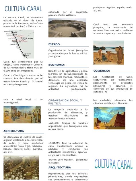 Economía Y Organización De La Cultura Caral Pdf