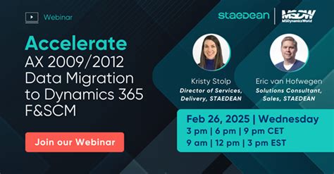 Accelerate Data Migrations From AX 2009 2012 To Microsoft Dynamics 365 MSDynamicsWorld Com