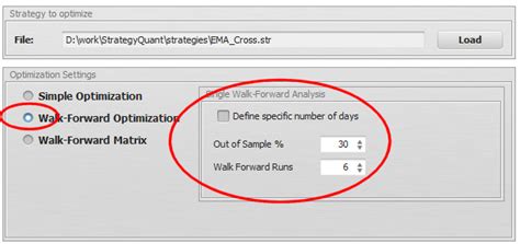 Walk Forward Optimization Strategyquant
