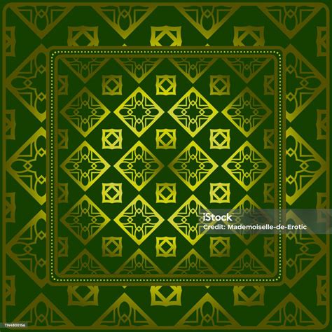 배경 화려한 레이스 프레임 기하학적 패턴입니다 그림 스카프 프린트 패브릭 커버 스크랩북 두건 파 레오 숄 0명에 대한 스톡 벡터