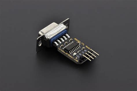 arduino rs232 to ttl converter with db9 max202 dfrobot