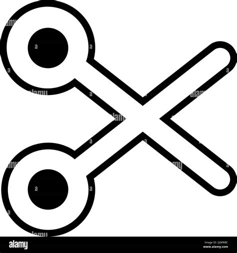 User Interface Cut Icon Stock Vector Image Art Alamy