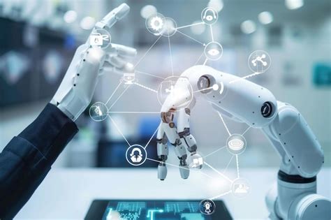 Premium Photo Industrial Engineer Managing Robotics And Ai Automation