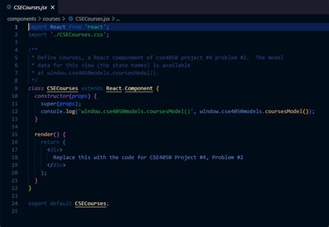 Problem 2 Create A New Component Cse Classes View