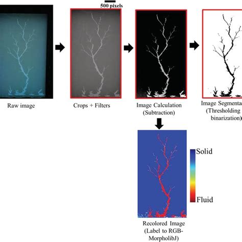 Image Treatment Processing And Binarization Top Row On The Bottom