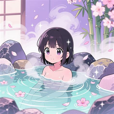 Free Anime Onsen Relaxation Photo Anime Manga Onsen Download At