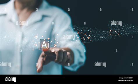 Ai Assistant Business Show Virtual Graphic Digital Internet Connect Chatbot Chat With Ai