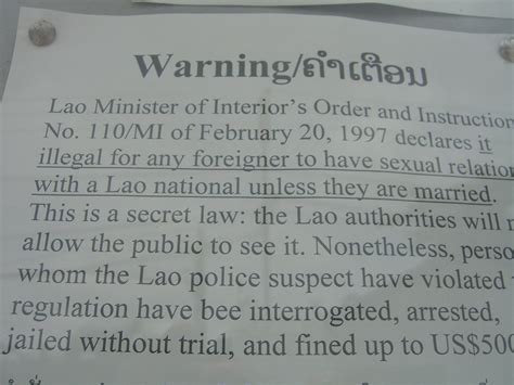 Dont Have Sex With A Lao Woman Unless Youre Also Lao Th… Flickr