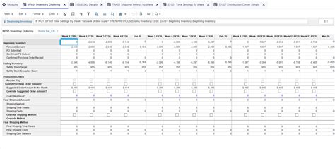 Level 2 Model Building Sprint 3 335activity Create Inventory Ordering — Anaplan Community