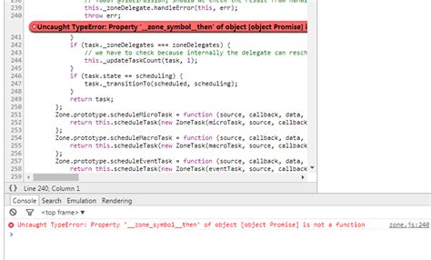 Uncaught TypeError Property Zone Symbol Then Of Object Object