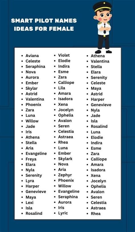 290 Fun Pilot Names Ideas Free Ai Funny Names Generator