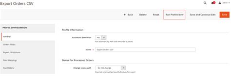 Magento 2 Export Orders Extension