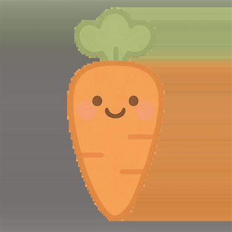 かわいいにんじん｜イラスト・フリー素材なら「シンテリ」