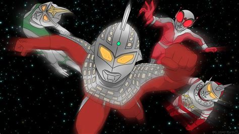 G U0401earth Fireman Fireman Jumborg Ace Mirrorman Ultraseven