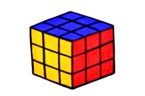 How To Draw A Rubiks Cube Jorz Art