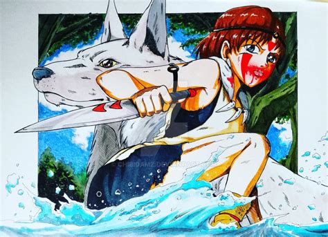 Princess Mononoke By Chibidamz On Deviantart