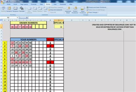 Lottery Spreadsheet Template Db Excel Com