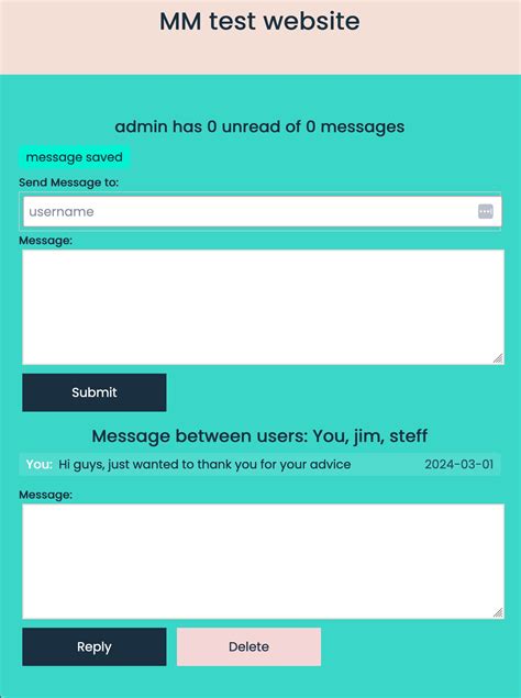 Members Messaging Membersmessaging Processwire Module