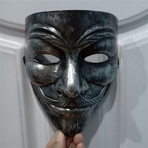 พร้อมส่งหน้ากากแฮกเกอร์ หน้ากากแฟนซี หน้ากากสายลับ Hacker Iallshop Wittaya03 Thaipick