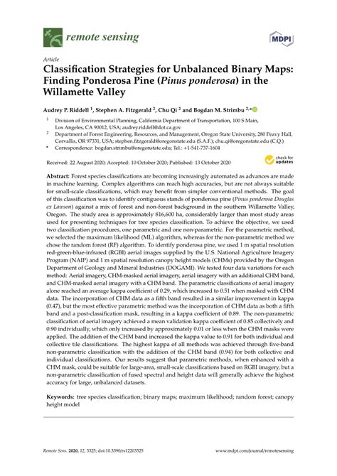 pdf classification strategies for unbalanced binary maps finding