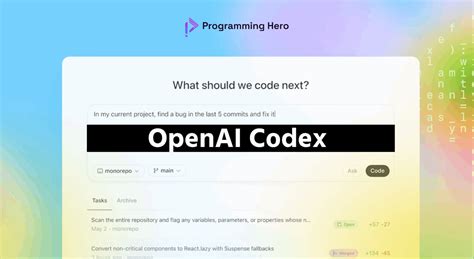 openai codex কী কিভাবে কাজ করে কেন ব্যবহার করবেন programming hero
