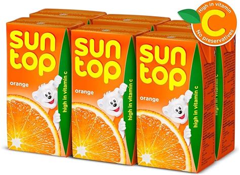 Suntop Orange Fruit Drink 6x125ml Buy Online At Best Price In Egypt