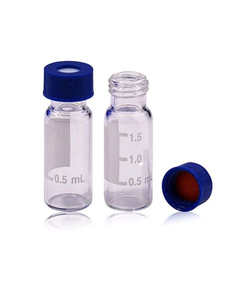 Hplc Vial Clear Glass 2ml With Screw Pk 100 Hayat Scientific