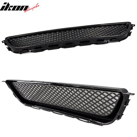 Compatible With 2001 2005 Lexus Is300 4dr Black Front Upper Hood Mesh