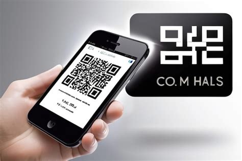 Interactive Business Card Qr Code Integration Premium Ai Generated Image