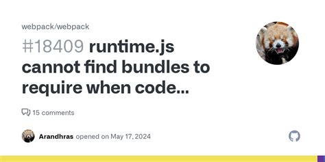Runtimejs Cannot Find Bundles To Require When Code Splitting Among Multiple Bundles Is Enabled
