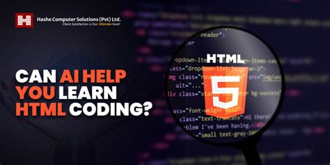Can Ai Help You Learn Html Coding Hashe
