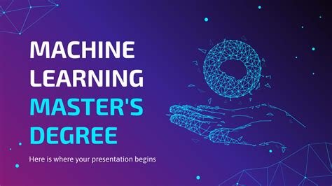 Machine Learning Masters Degree Presentation