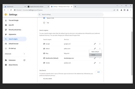 Google Chrome And Microsoft Edge Browsers Bring Back Default Search Engine Delete Feature Amid