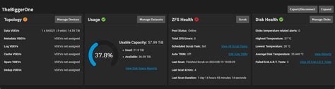 Zfs Pool Health Marked Unhealthy Truenas General Truenas Community