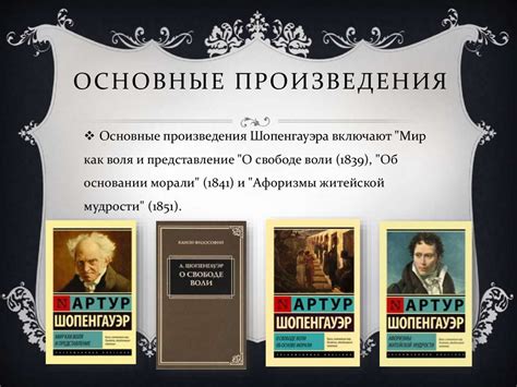 Арту́р Шопенга́уэр - презентация онлайн