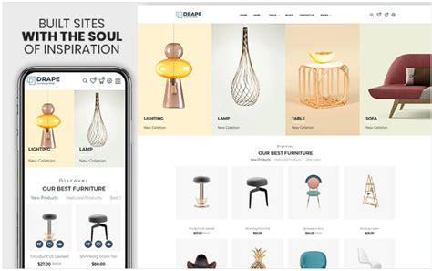 download drap furniture and interior bootstrap shopify theme