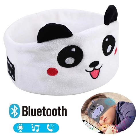JINSERTA милые детские Bluetooth наушники маска для сна Bluetooth 5,0 ...