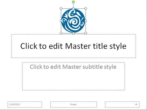 Add Your Logo Or Graphic To The Slide Master In PowerPoint For Windows