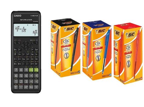 casio scientific calculator 2nd edition bic clic medium ballpoint pens