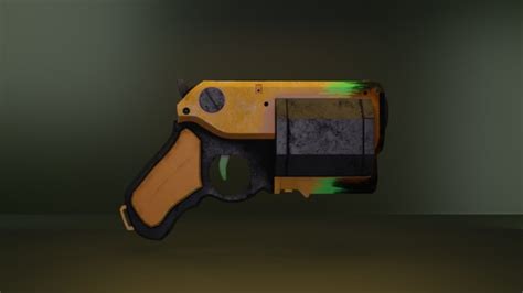 Model 3d Gun Blender By Joeromer Fiverr