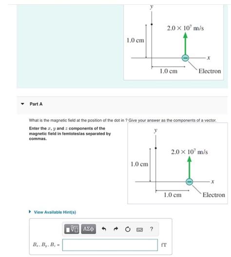 Solved What Is The Magnetic Field At The Position Of The Dot
