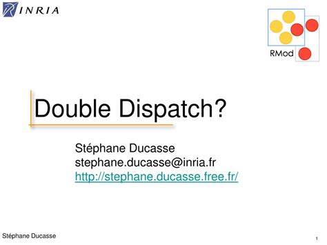 Ppt Double Dispatch Powerpoint Presentation Free Download Id4292444