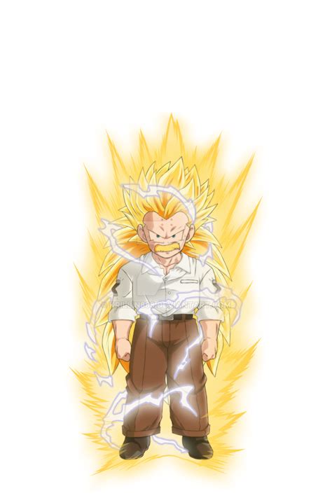 Krillin Dbgt Super Saiyan 3 By Krillin888 On Deviantart