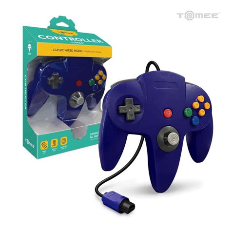 N64 Controller Blue Tomee — Videogamesplusca