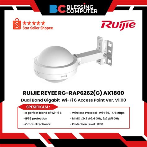 Jual Ruijie Reyee Rg Rap G Ax Dual Band Gigabit Wi Fi Access Shopee Indonesia