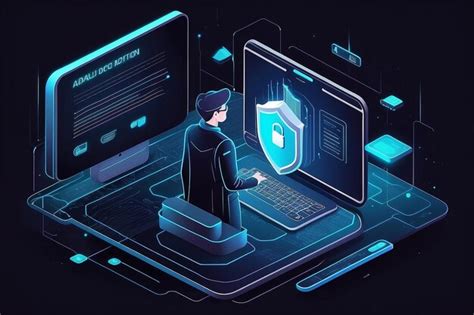 Premium Photo Securing Data With Advanced Tech To Prevent Detect Fraud Shielding Personal Info