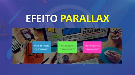 Como Criar Uma Sessão Com Efeito De Parallax No Wordpress Marcos