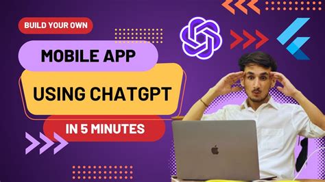 Create Mobile App Using Chatgtp In 5 Mins Chatgpt Flutter Mobile